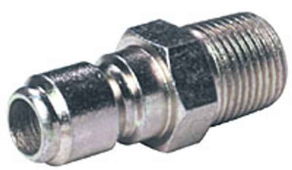 MALE PLUG 3/8" PLATED STEEL 4200 psi | Windtrax